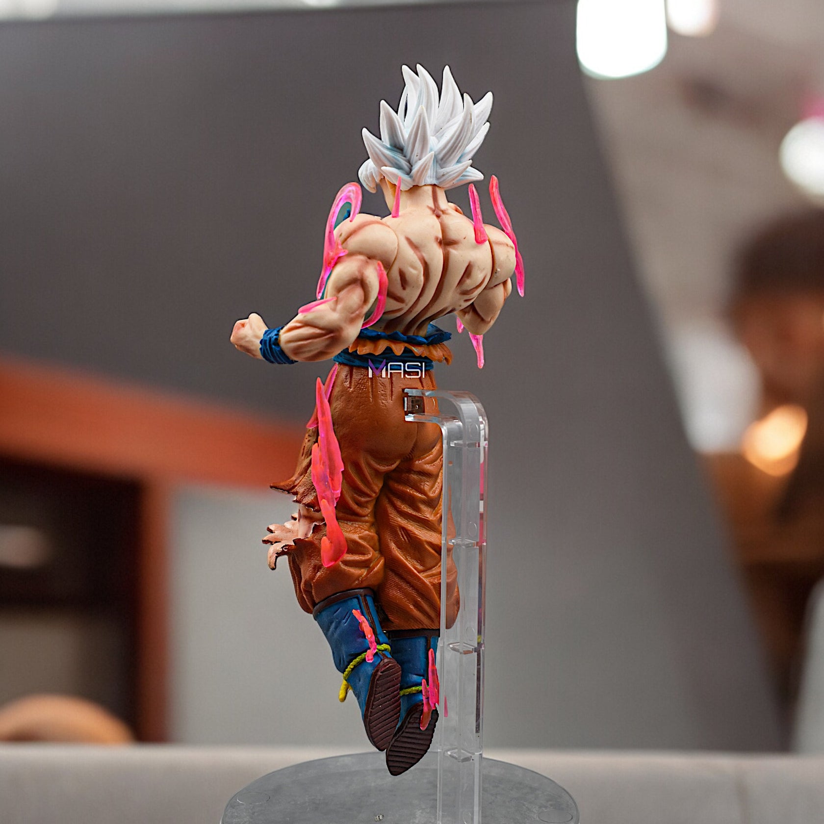 Goku Ultra Instinct Action Figure With Stand (20 Cm Height) - Dragon B ...