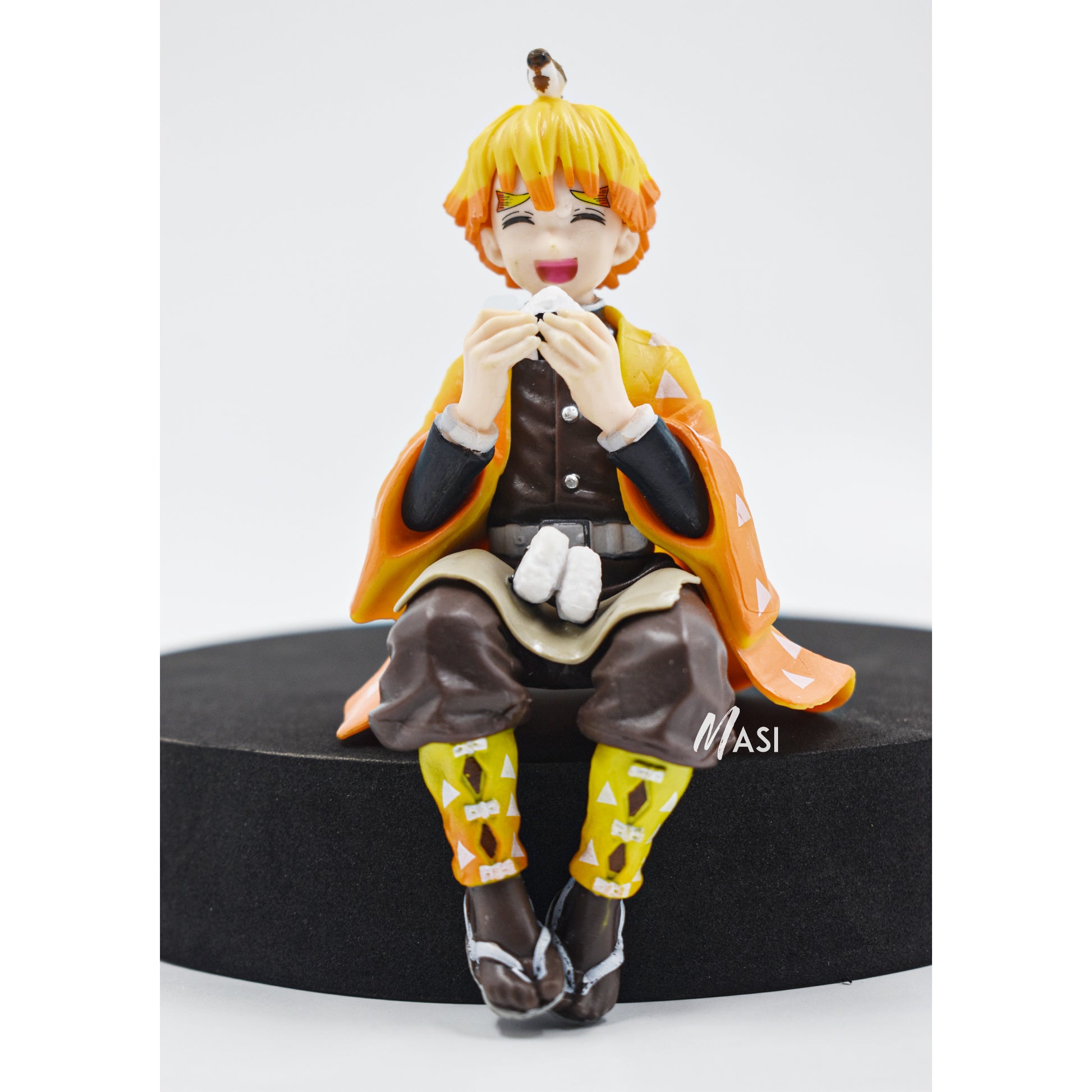 Zenitsu Sitting Action Figure - Demon Slayer – Masi Originals