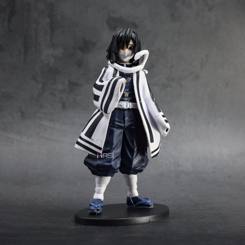 Demon Slayer Anime Hashira Action Figure With Stand (Obanai Igure - Se ...