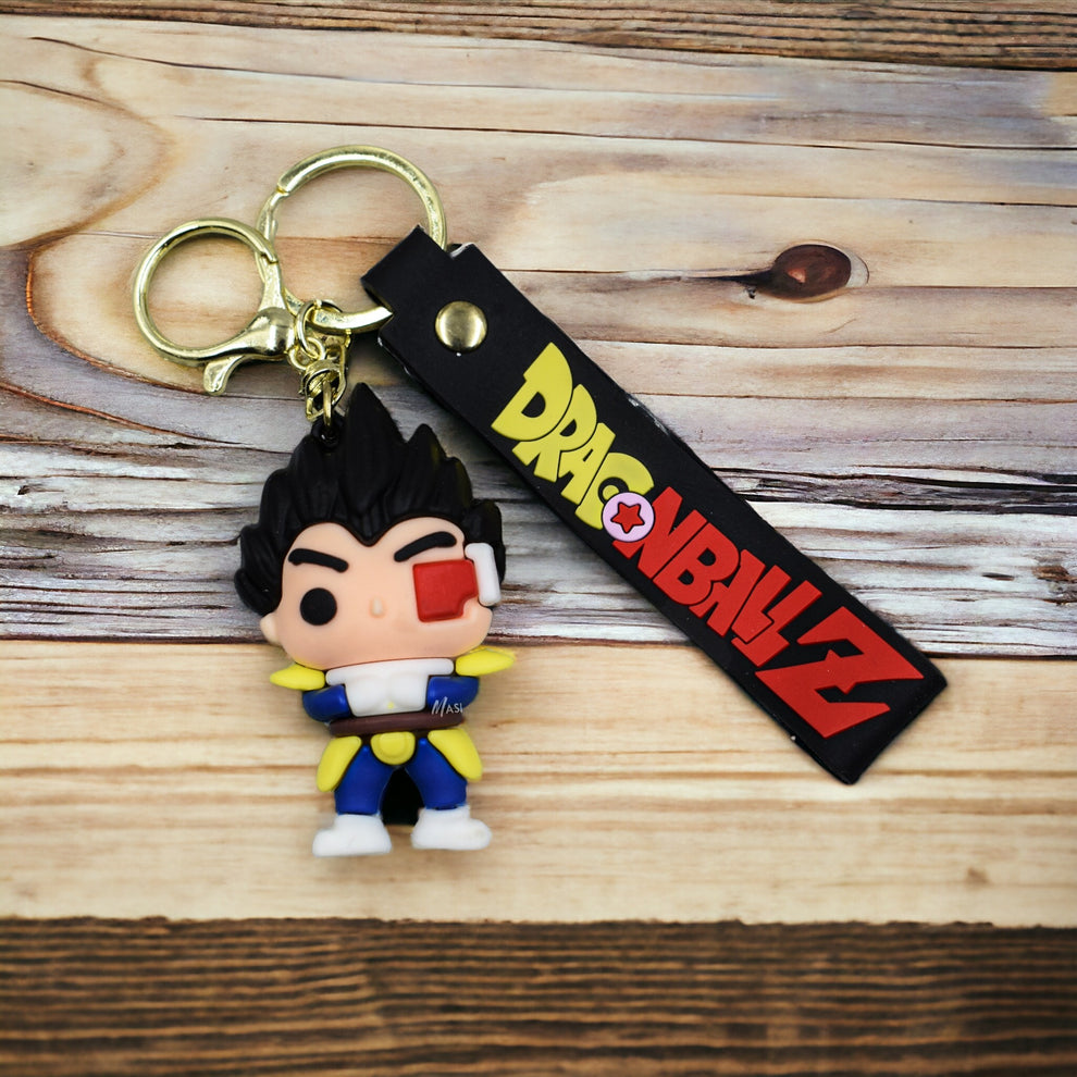 Prince Vegeta 3d Silicon Keychain With Strap - Dragon Ball Z – Masi ...
