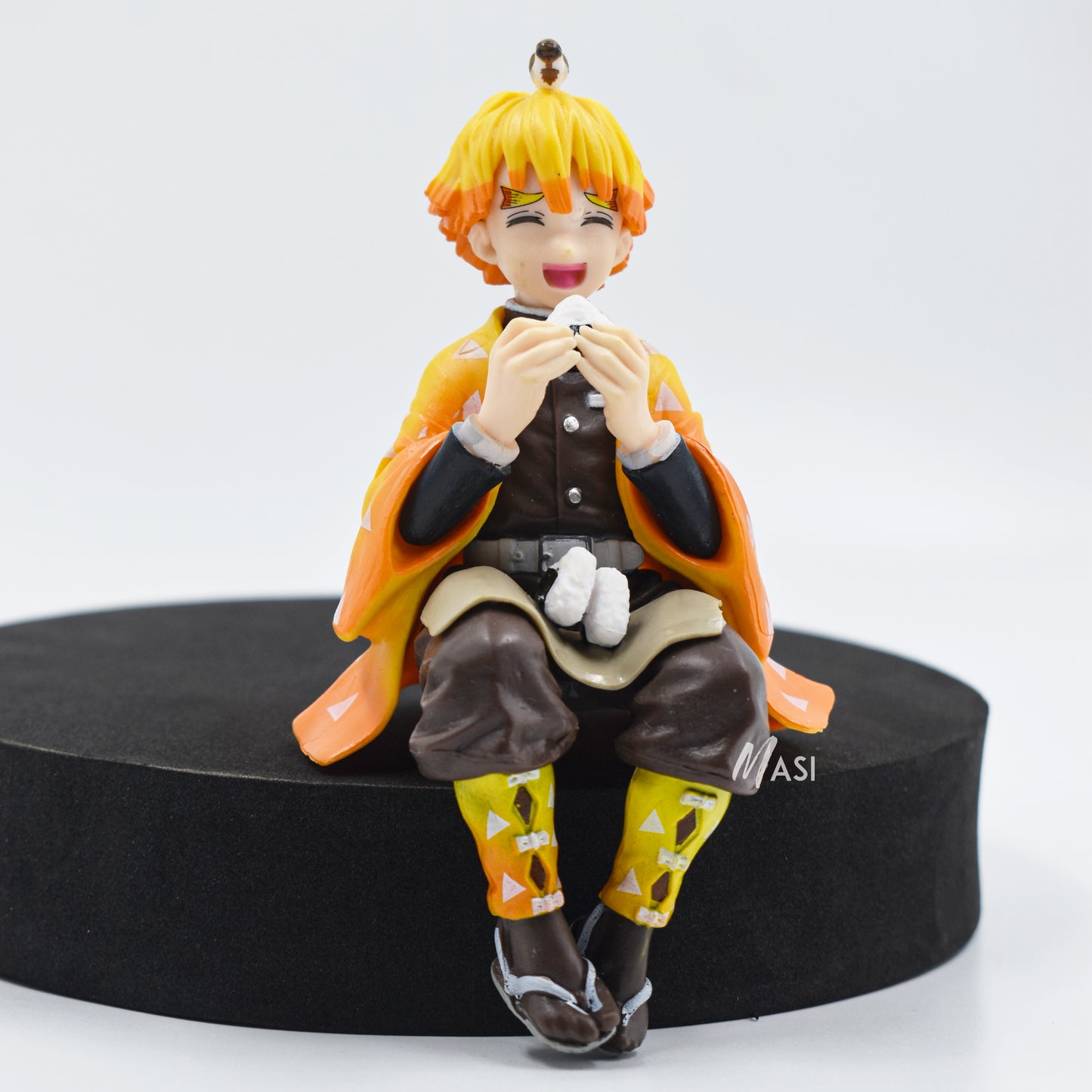 Zenitsu Sitting Action Figure - Demon Slayer – Masi Originals