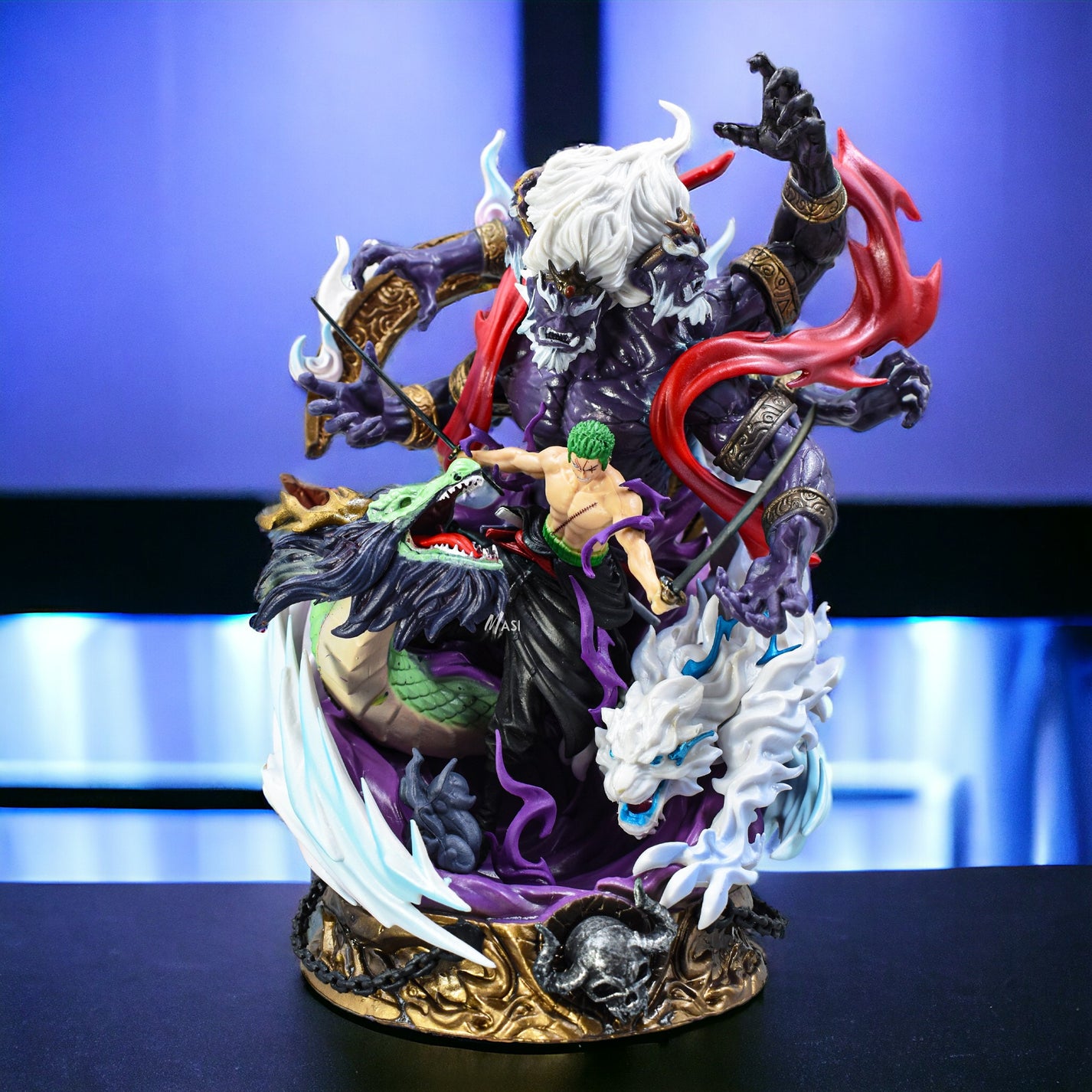 King Of Hell Roronoa Zoro Action Figure (25 Cm Height) - One Piece ...