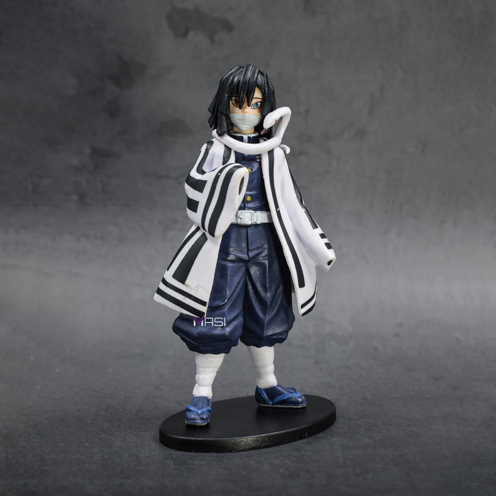 Demon Slayer Anime Hashira Action Figure With Stand (Obanai Igure - Se ...
