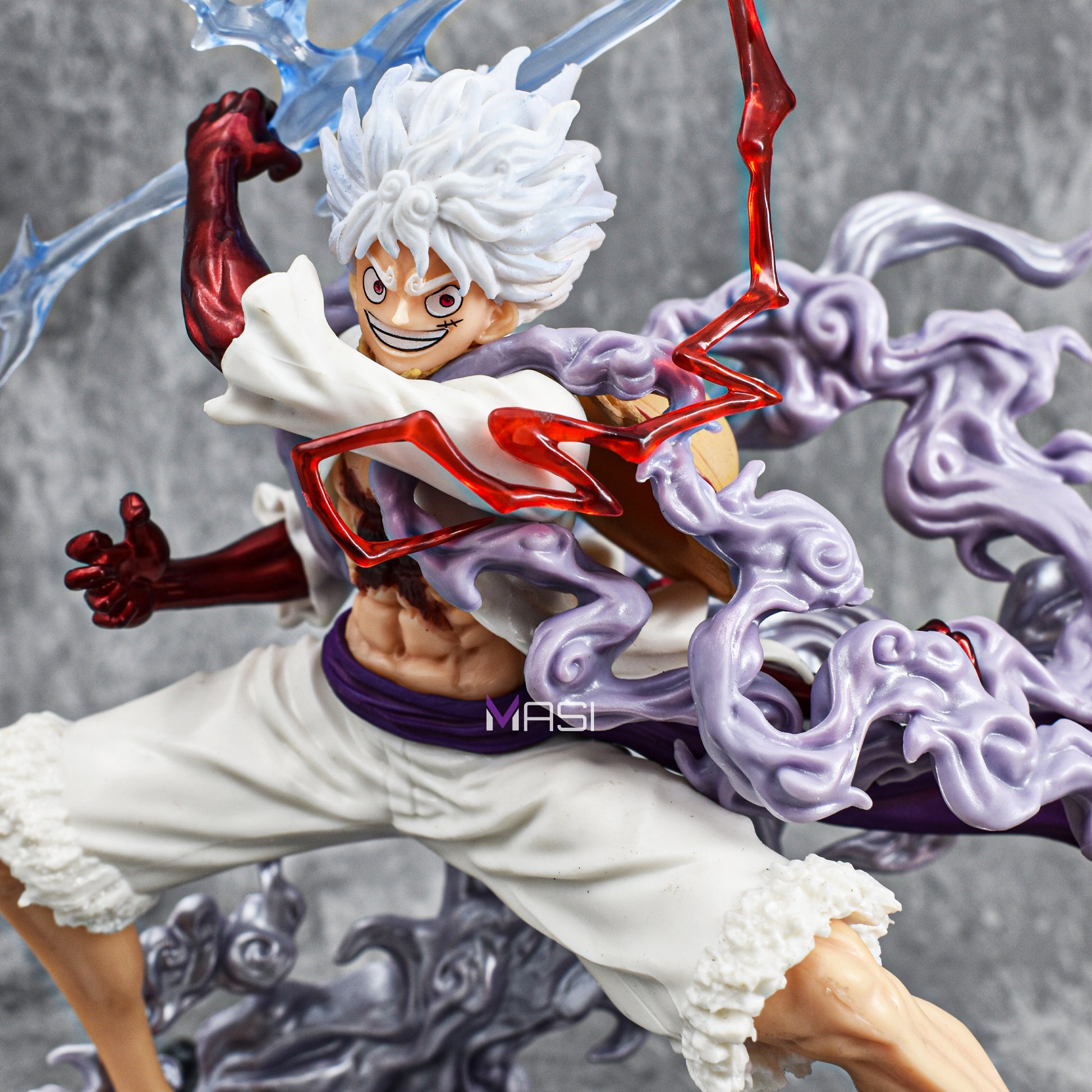 MONKEY D. LUFFY GEAR 5 LIMITED EDITION ACTION FIGURE WITH THUNDER SWOR ...