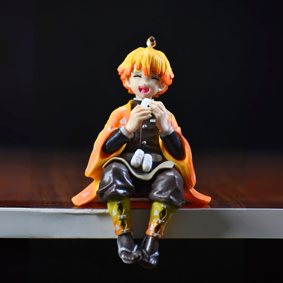 Zenitsu Sitting Action Figure - Demon Slayer – Masi Originals
