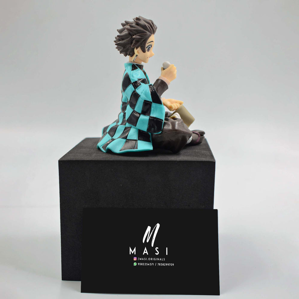 Tanjiro Kamado Sitting Action Figure - Demon Slayer – Masi Originals