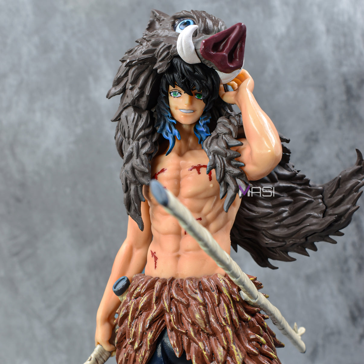 Inosuke Hashibira Standing Action Figure (30 Cm Height) - Demon Slayer ...